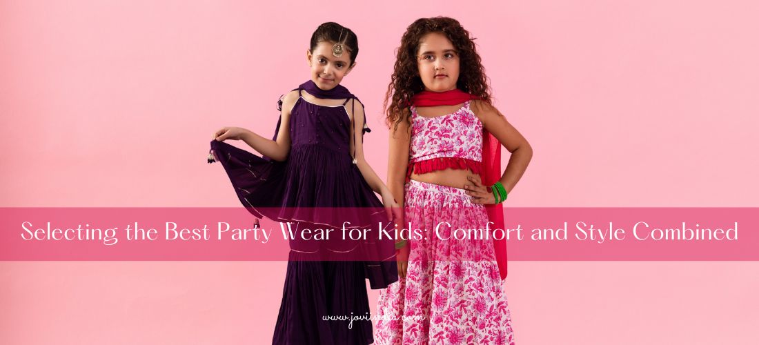 Selecting the Best Party Wear for Kids Comfort and Style Combined