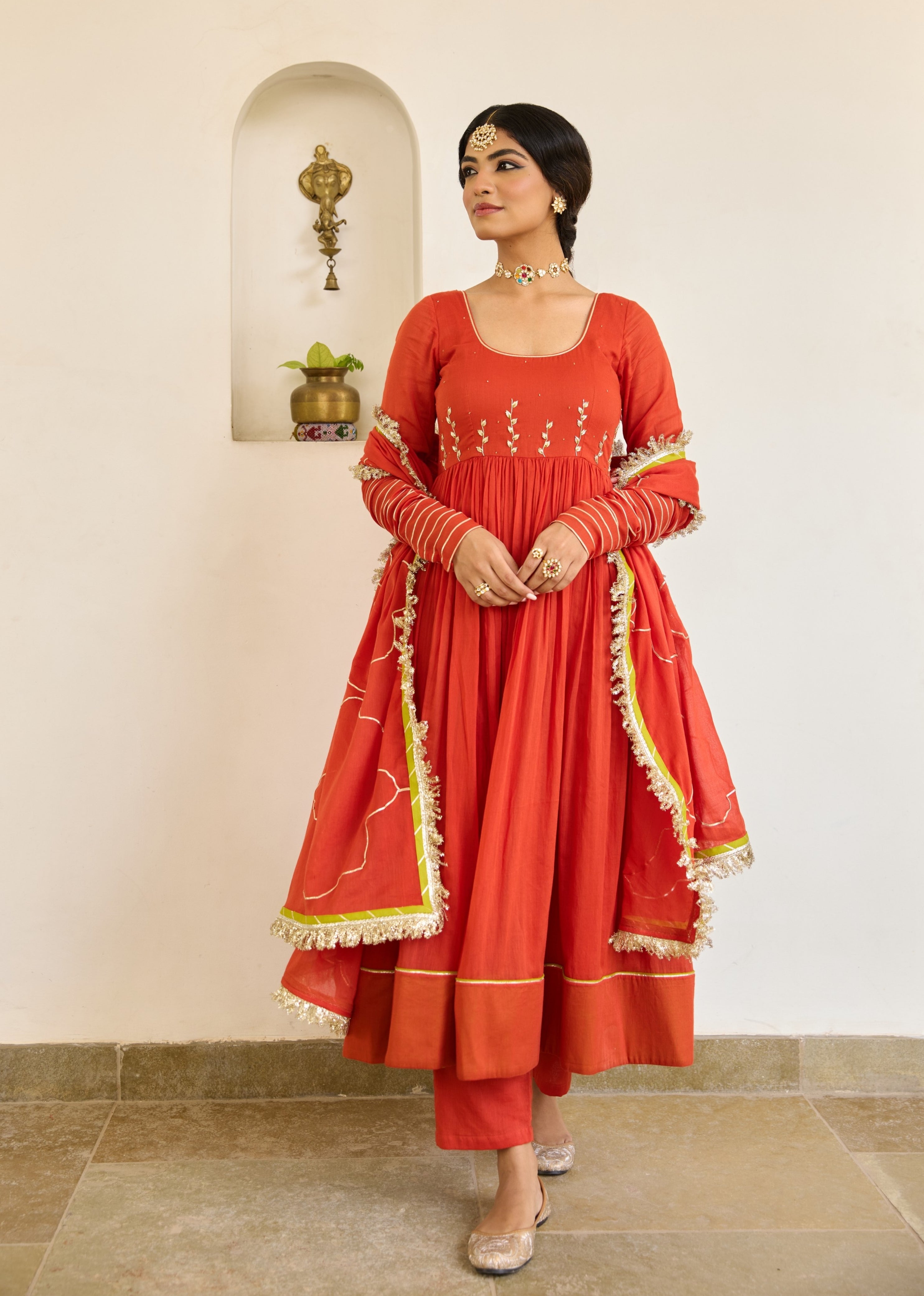 Buy Top Designer Anarkali Suit Set for Women | JOVI India